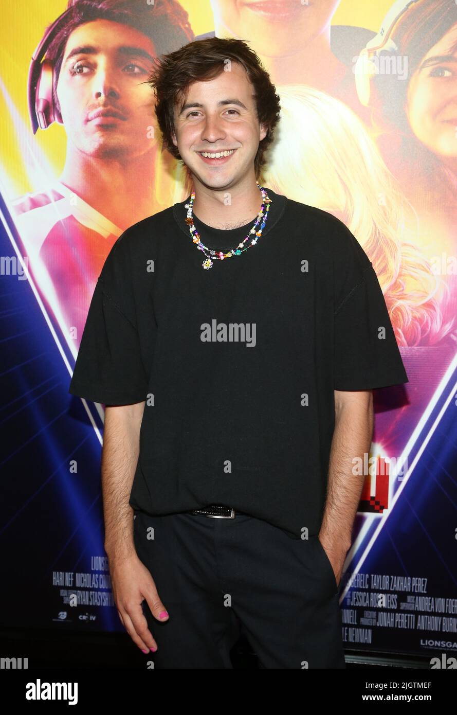 12 July 2022 - Hollywood, California - Nicholas Coombe, "1UP" Los ...