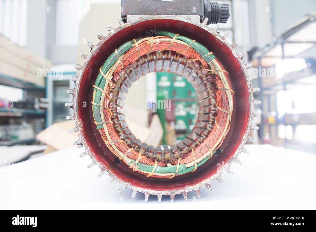 Electric motor stator rotor hi-res stock photography and images - Alamy