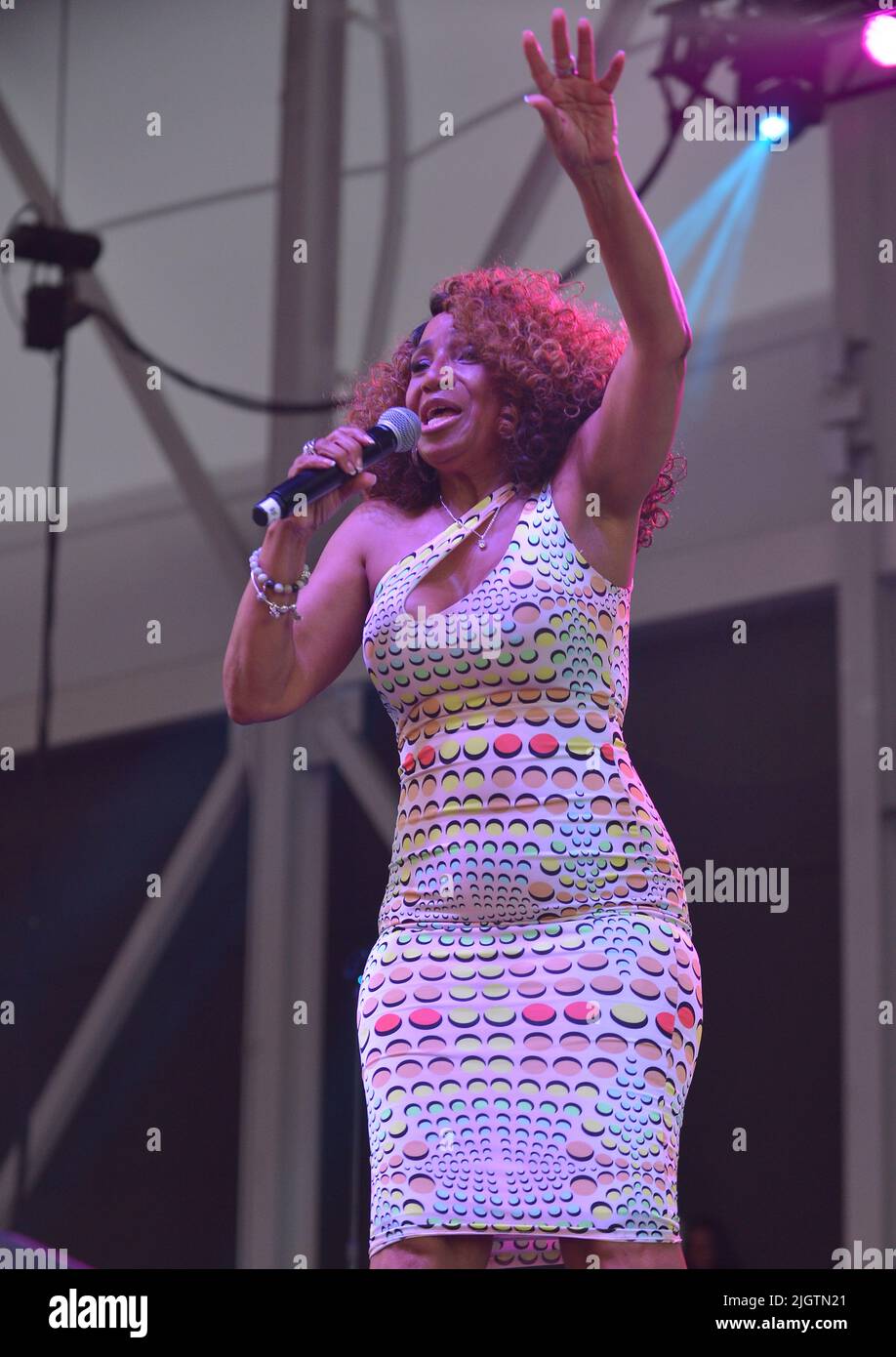 Miramar, USA. 10th July, 2022. MIRAMAR, FL - JULY 10: Cherelle performs ...