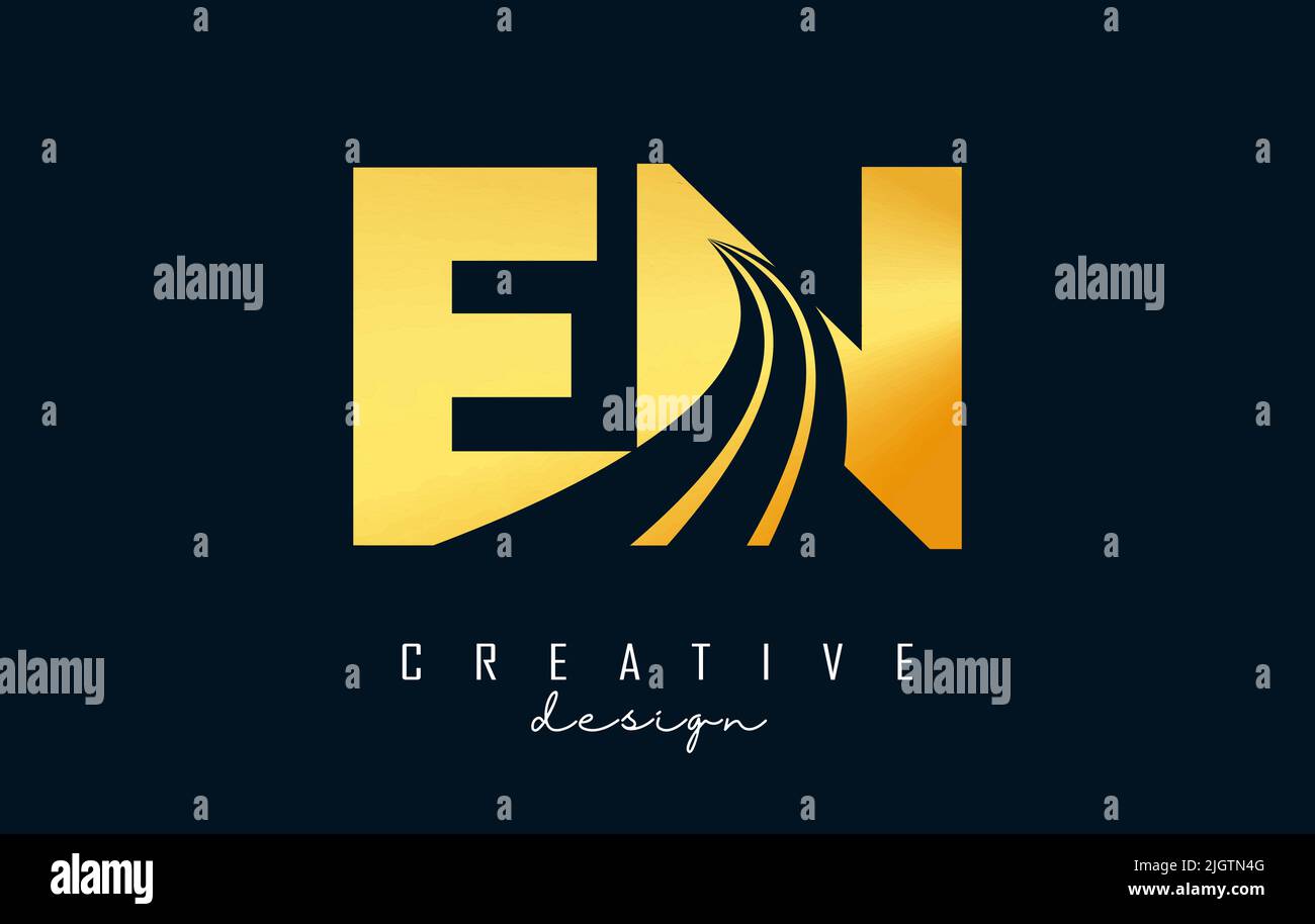 E n logo Stock Vector Images - Alamy
