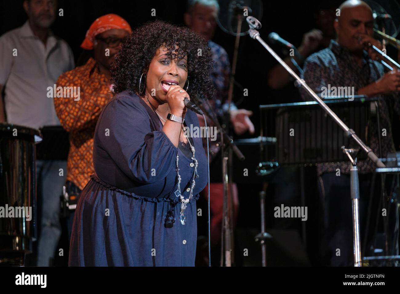 British Jamaican R B And Soul Singer Ruby Turner Performing With Jools British Jamaican R B And Soul Singer Ruby Turner Performing With Jools