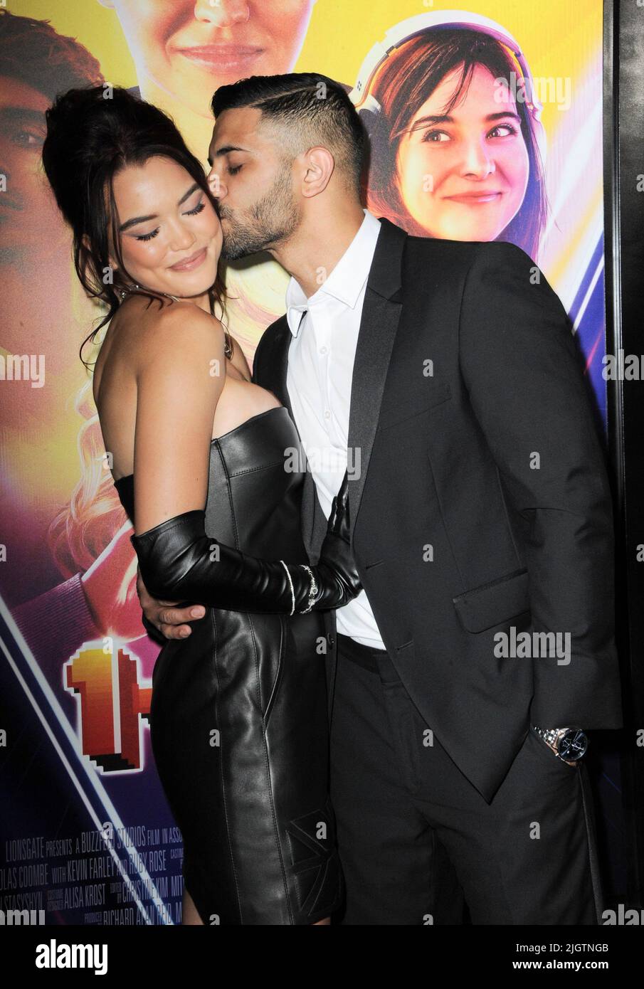 Los Angeles, CA. 12th July, 2022. Paris Berelc, Rhys Athayde at ...