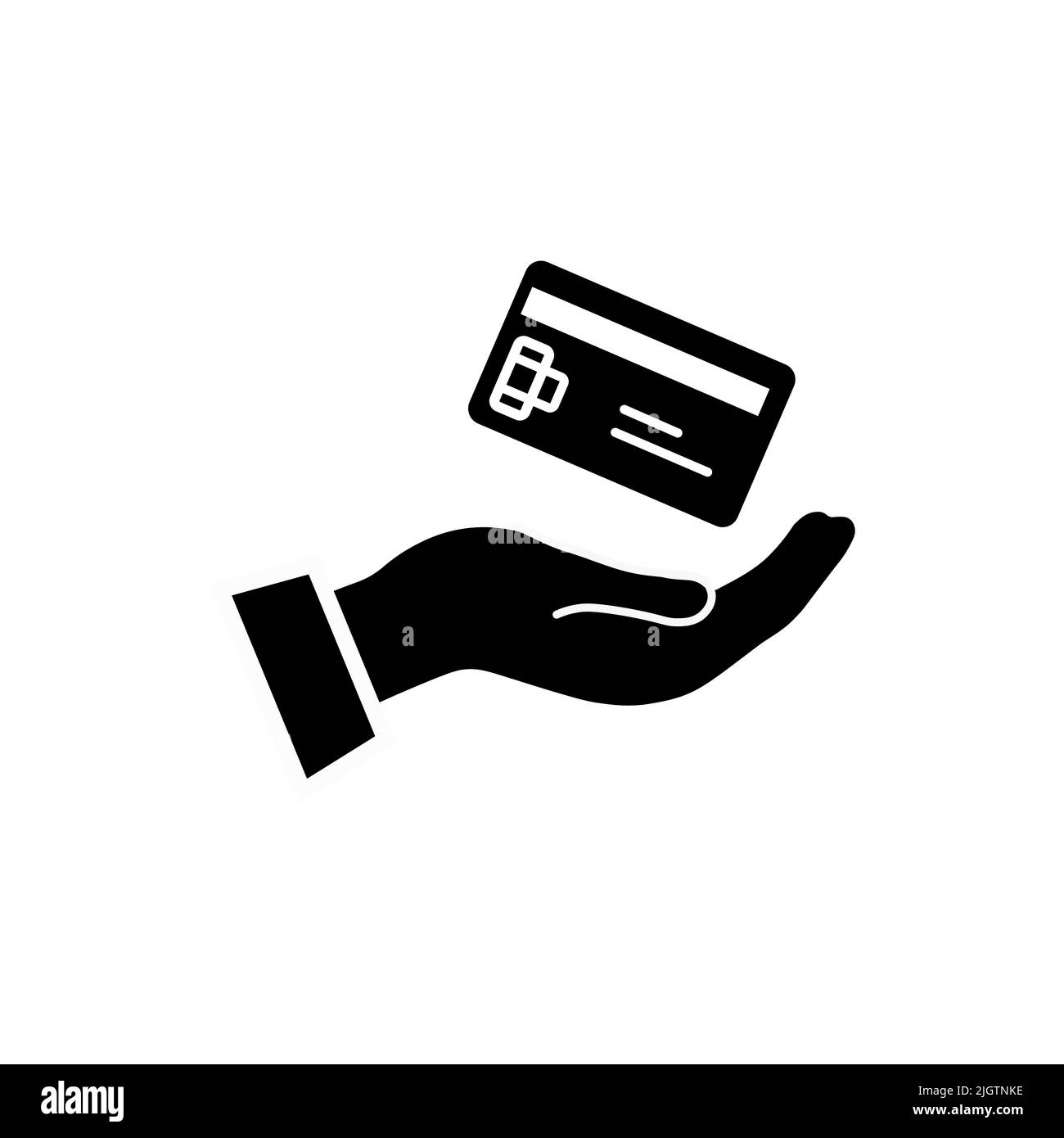 Pos terminal on background Black and White Stock Photos & Images - Alamy