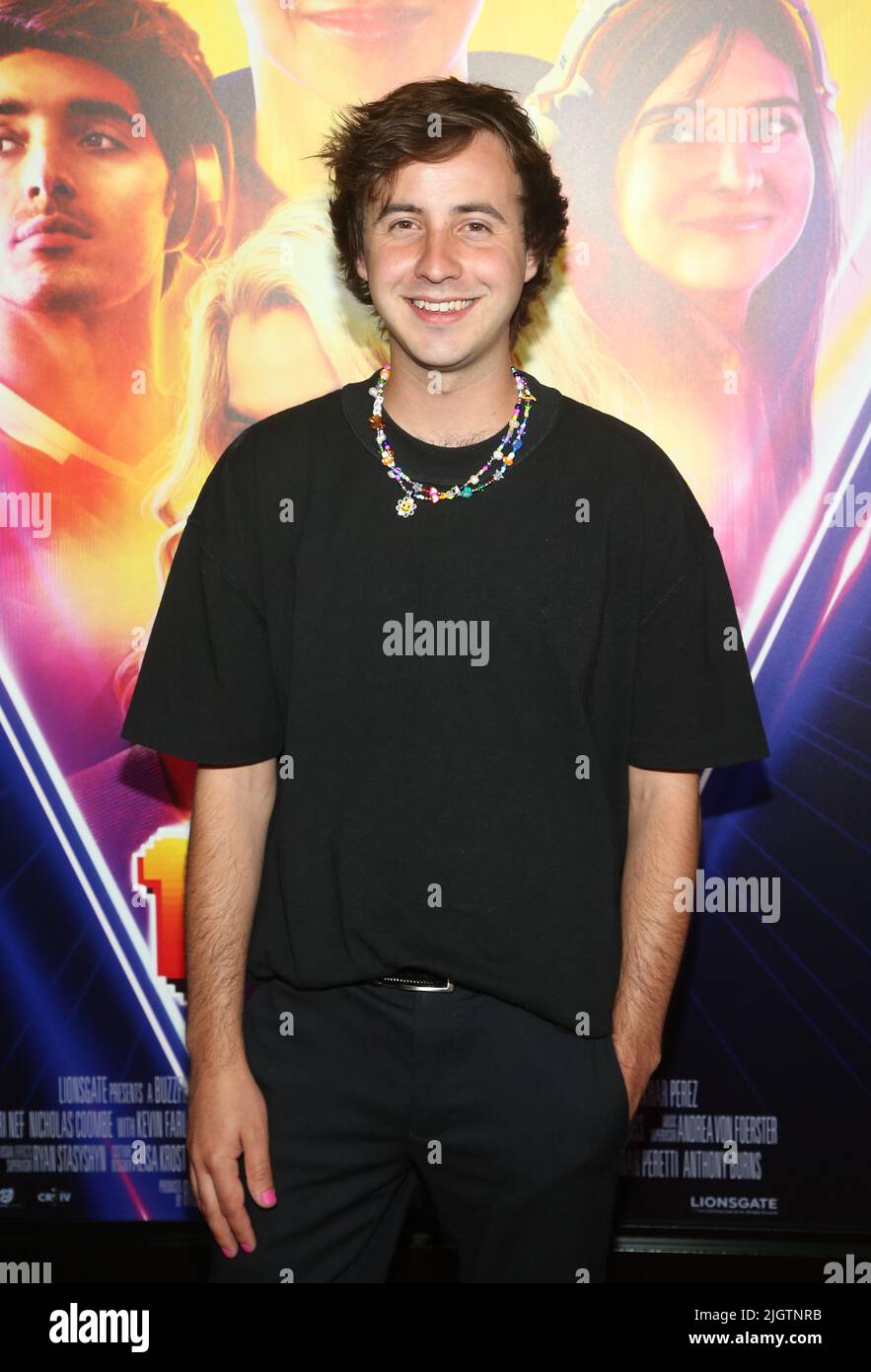 12 July 2022 - Hollywood, California - Nicholas Coombe, "1UP" Los ...
