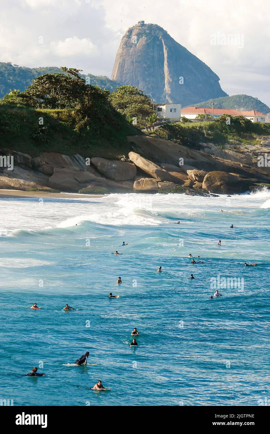 Rio brazil copacabana beach beautiful hi-res stock photography and ...