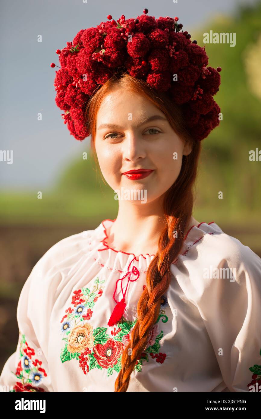 Woman ribbon hair ukraine hi-res stock photography and images - Alamy