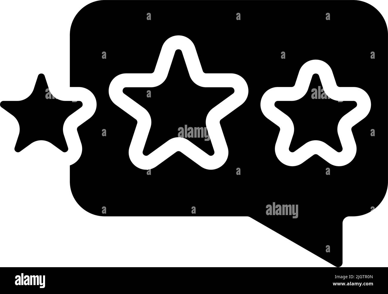 Customer service feedback survey icon Black and White Stock Photos ...