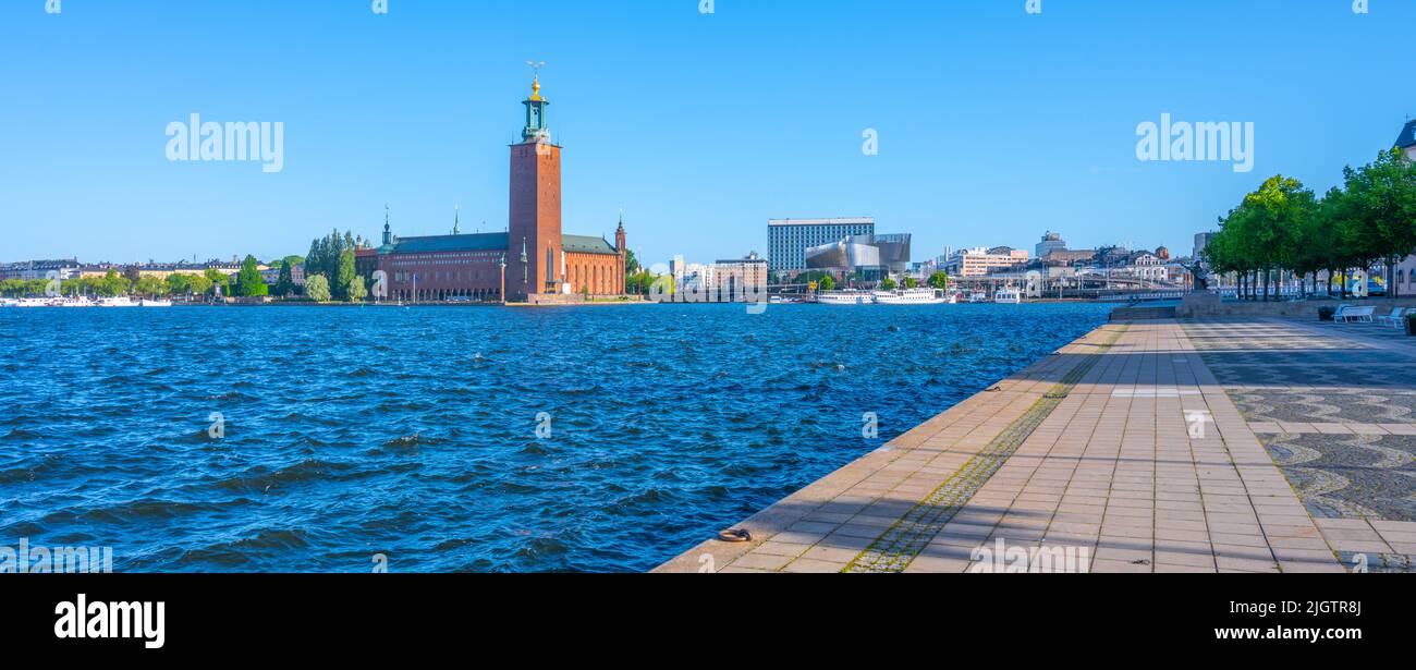 Stockholm City Hall in Sweden Stock Photo - Alamy