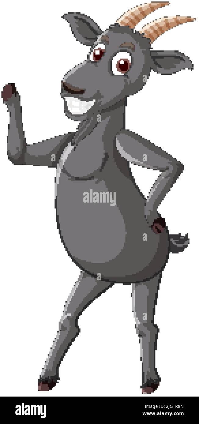 Goat legs standing Stock Vector Images - Alamy