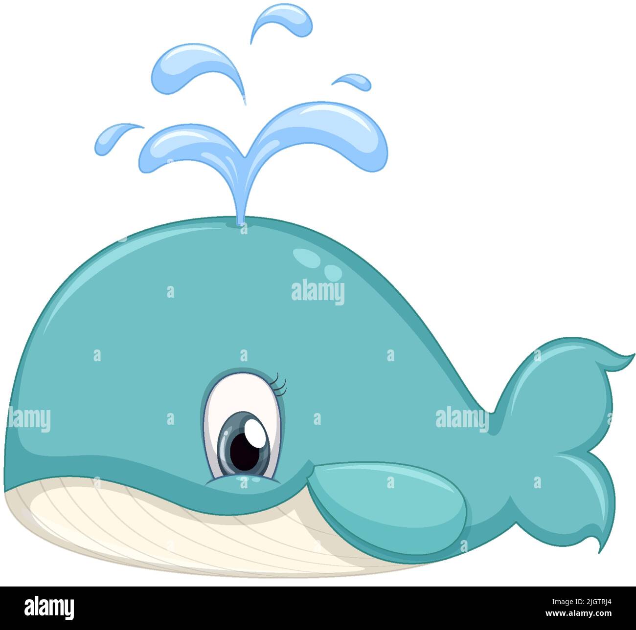 Cute Whale Clip Art Cute Whale Cartoon Stockvectorkunst En Meer