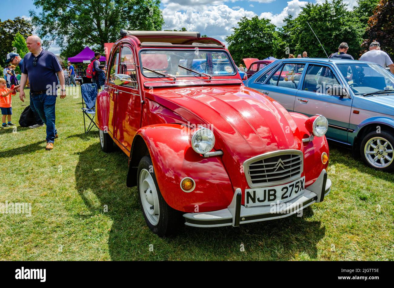 Old citroen 2cv car hi-res stock photography and images - Alamy