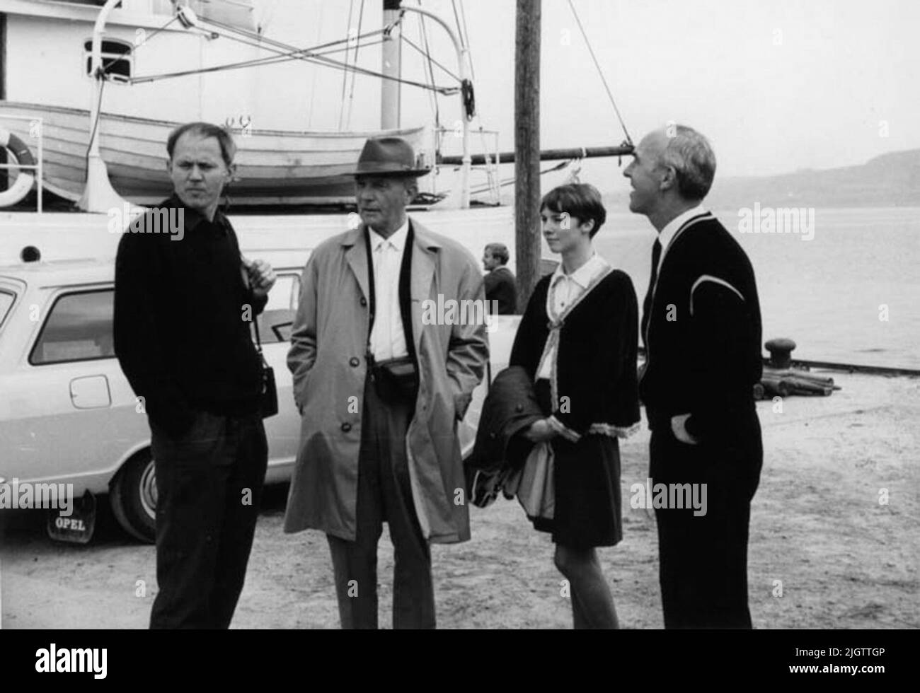 Written on back side: Utstein Brygga 28/8 1967ole Crumlin-Pedersen ...