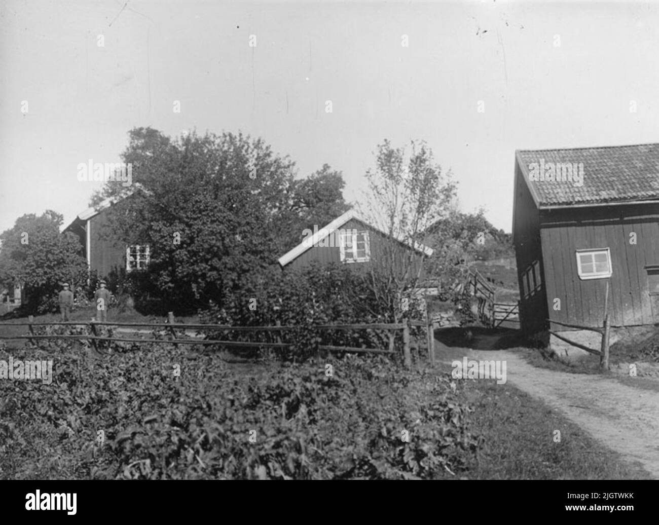 Farm pathway Black and White Stock Photos & Images - Alamy