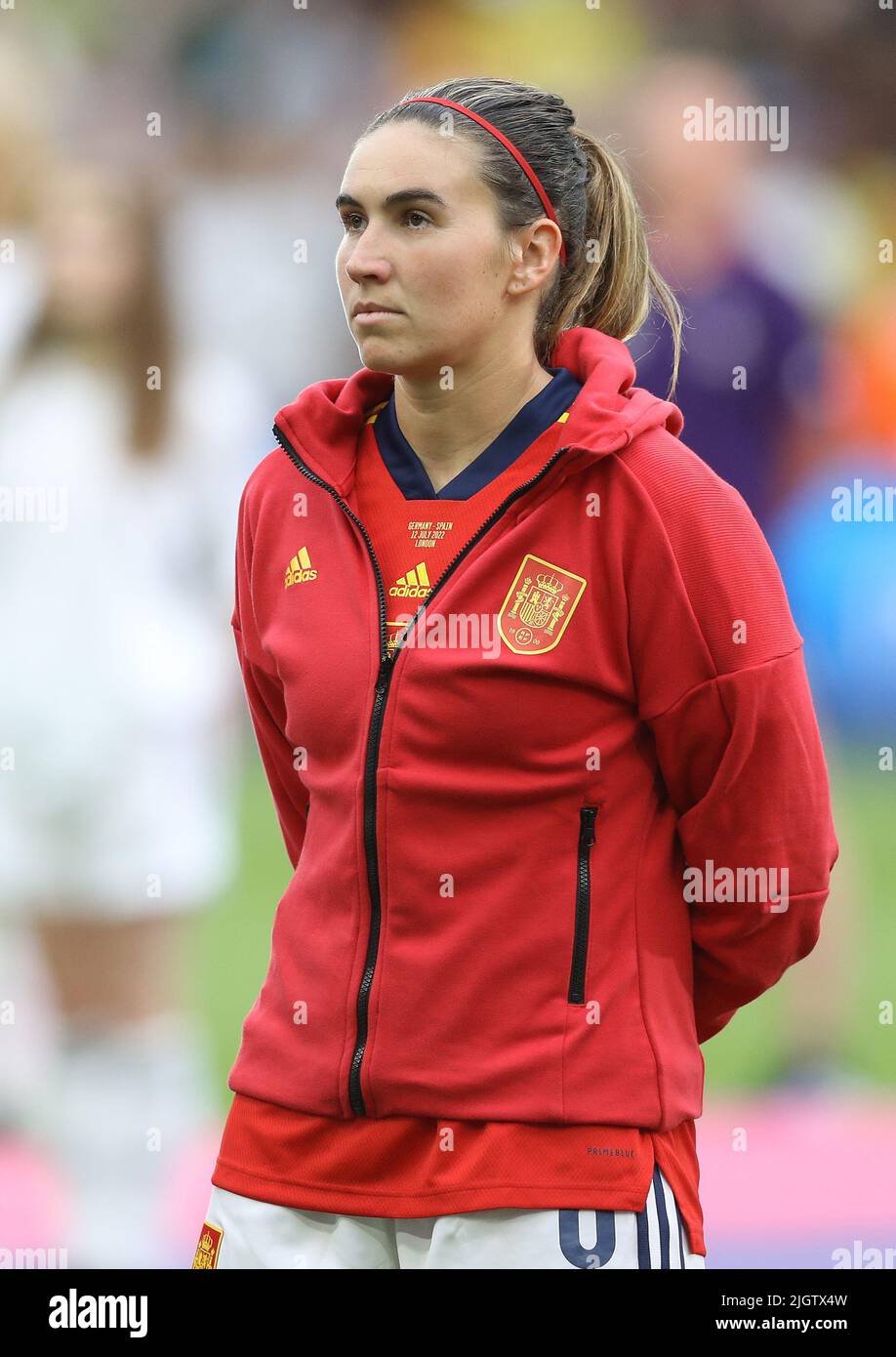 London, England, 12th July 2022. Mariona Caldentey of Spain during the ...
