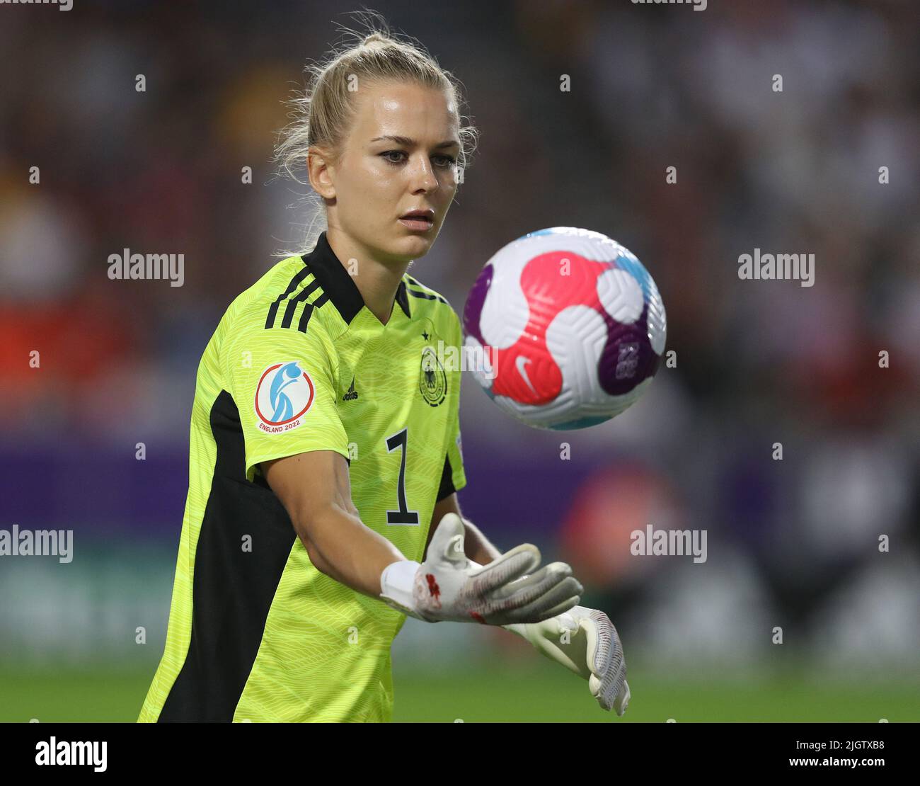 London, England, 12th July 2022. Merle Frohms of Germany during the ...