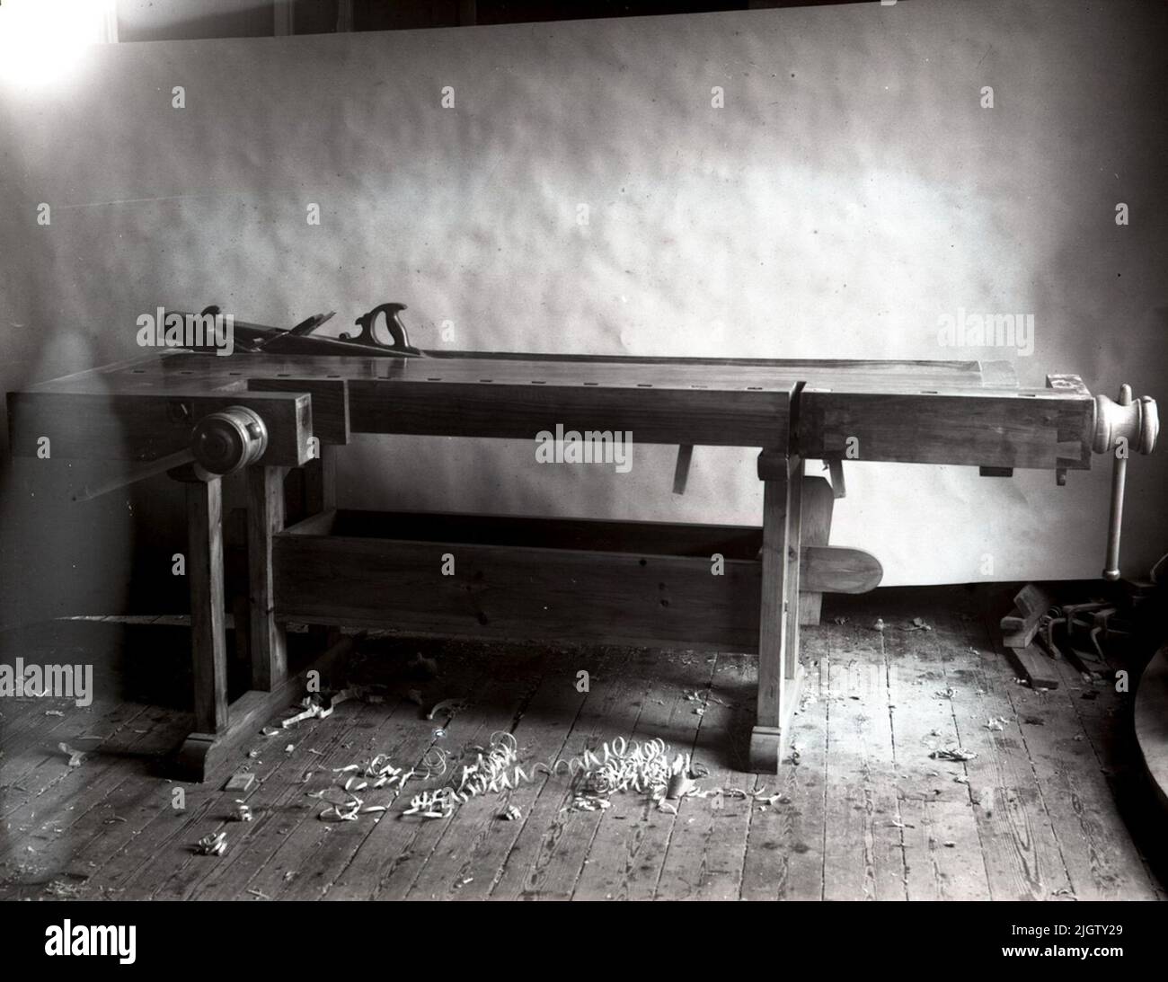 The Nordberg Foundation's Craft School. Plane bench in carpentry ...