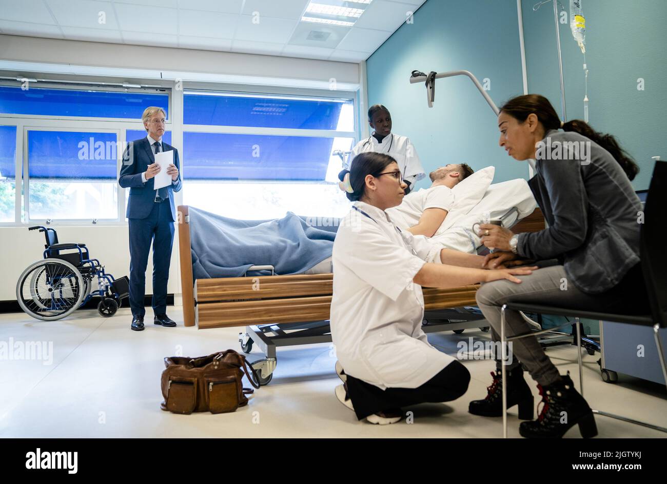 2022-07-13 09:53:04 AMSTERDAM - Minister Robbert Dijkgraaf (OCW) during ...