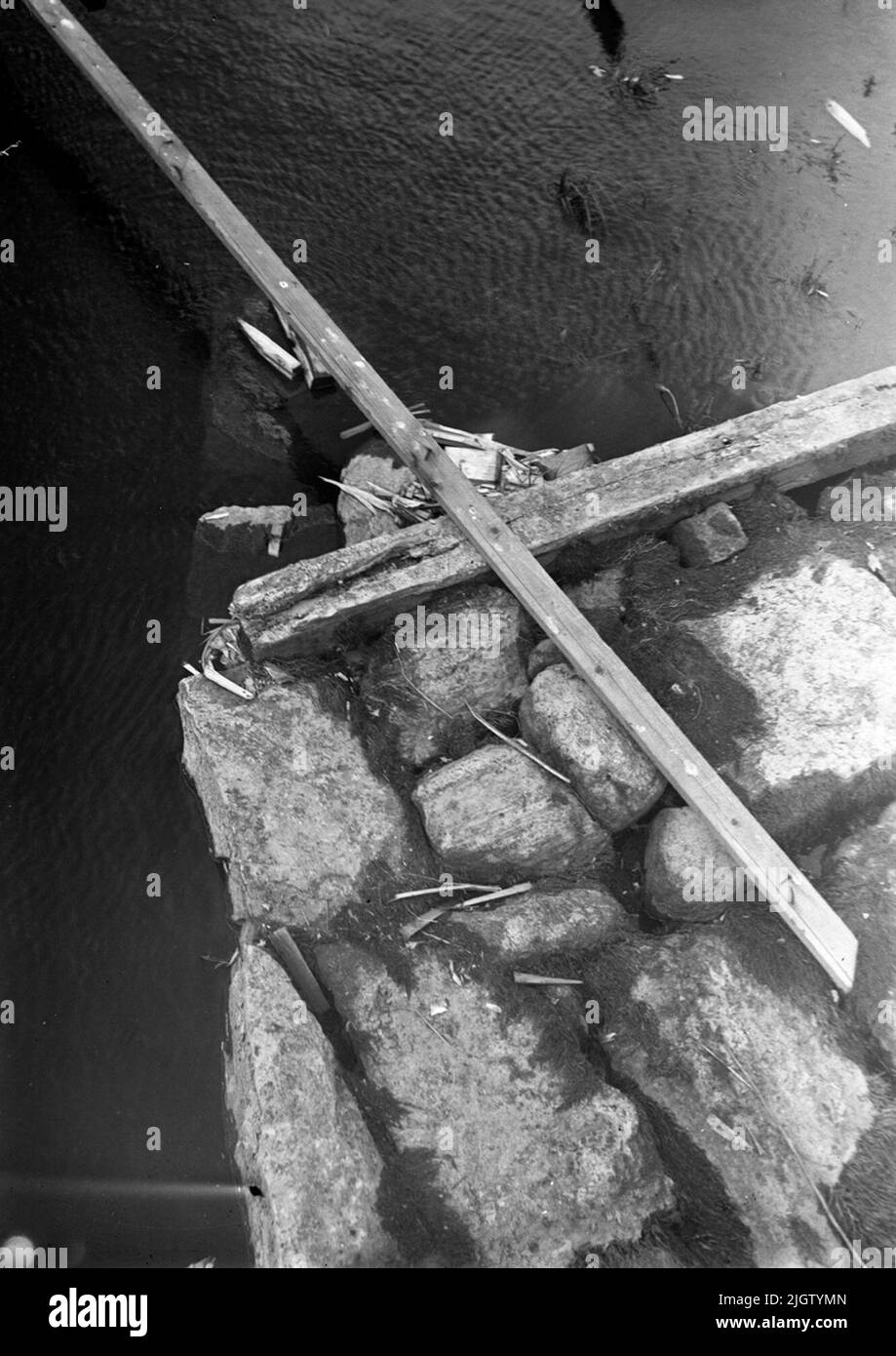 Munkedal mill's dust at the barracks Stock Photo - Alamy