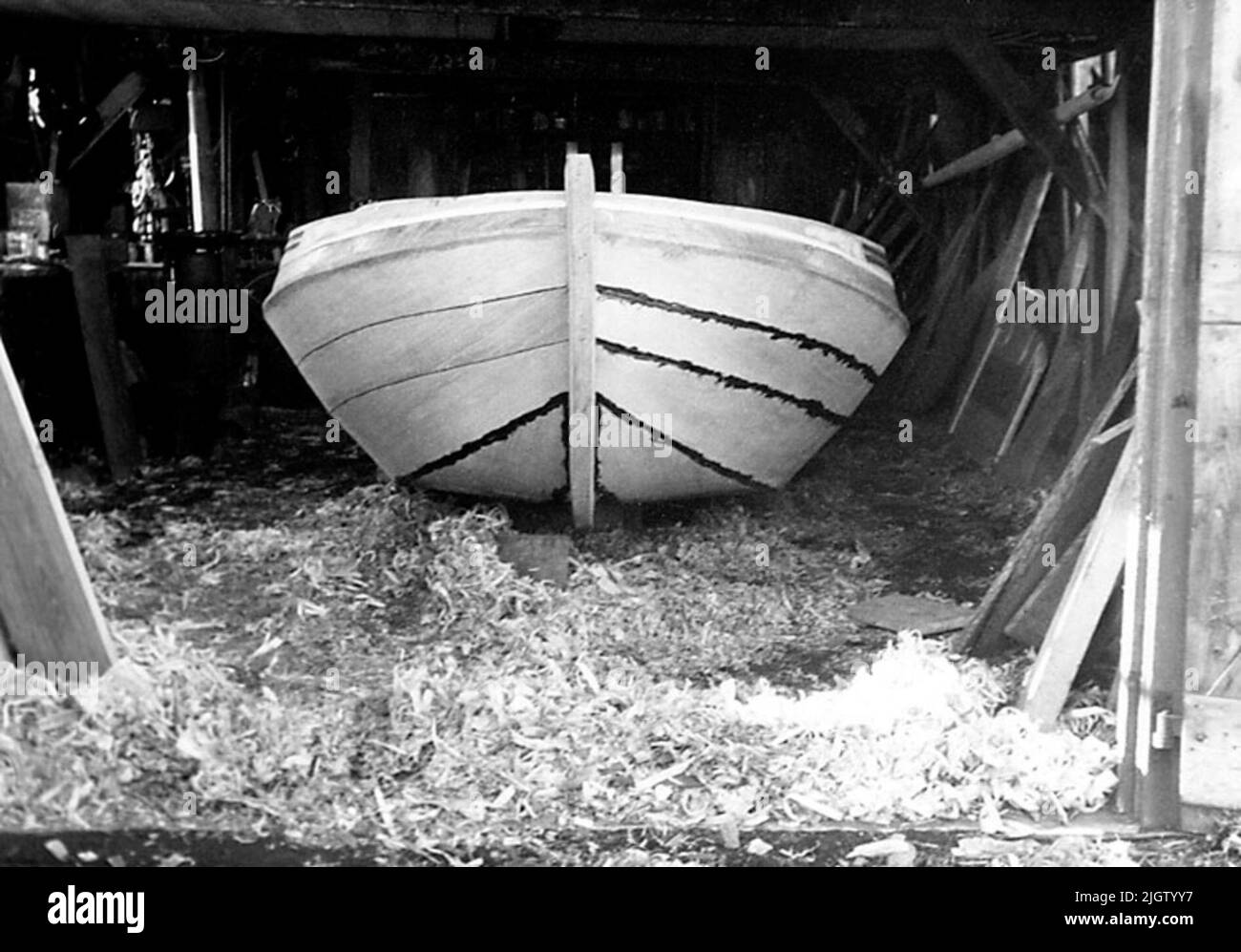 Written on the back: "4." The picture series from a Dutch small boat ...