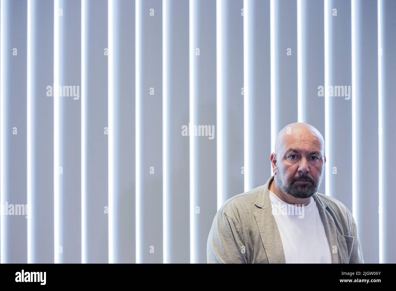 Cologne, Germany. 13th July, 2022. Ersin Seyhun, father of the murdered ...