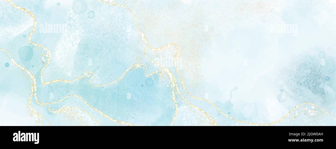 Abstract fluid art with alcohol ink technique painting, and decorated ...