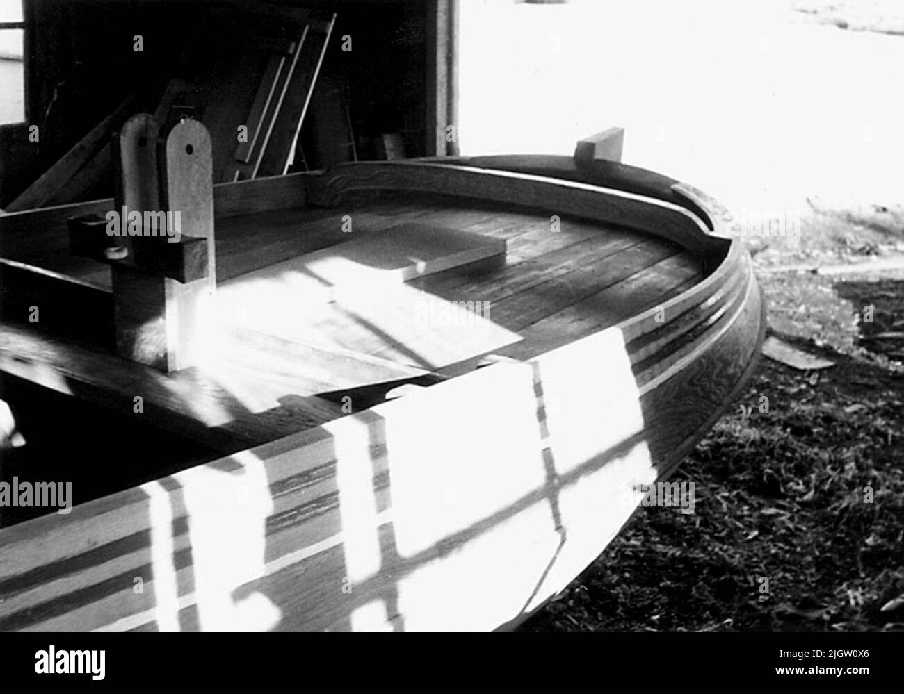 Written on the back: "4." The picture series from a Dutch small boat ...