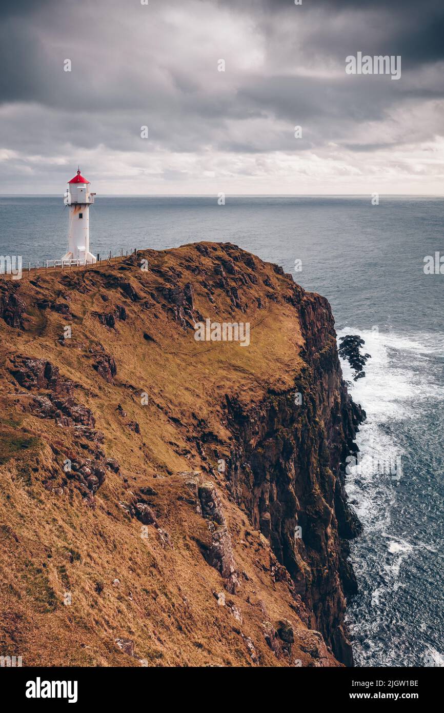 Faroes waterfall hi-res stock photography and images - Alamy