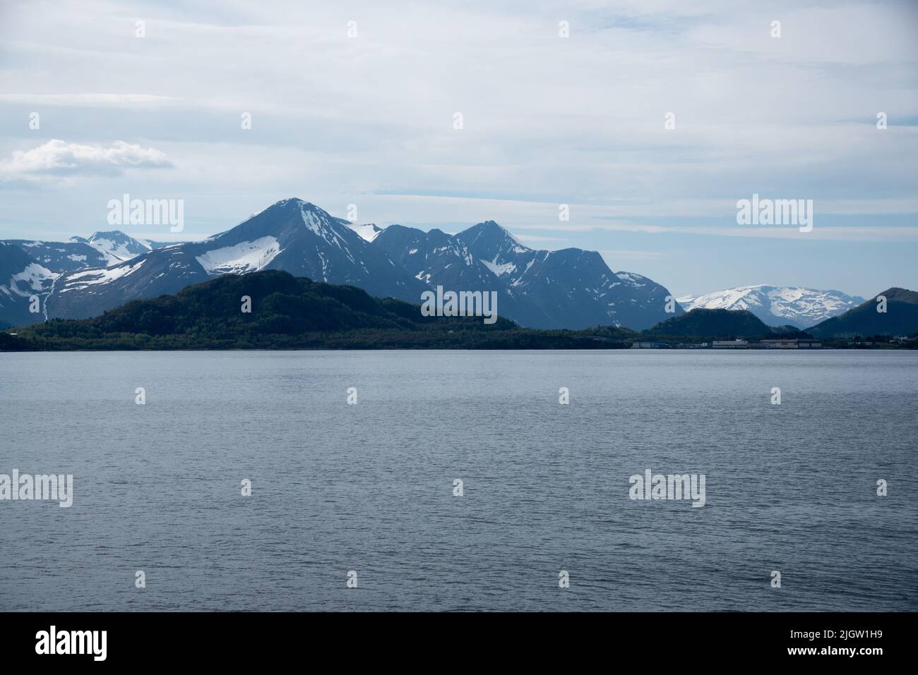 Storfjord is a 110 kilometer long fjord stretching from the Norwegian ...