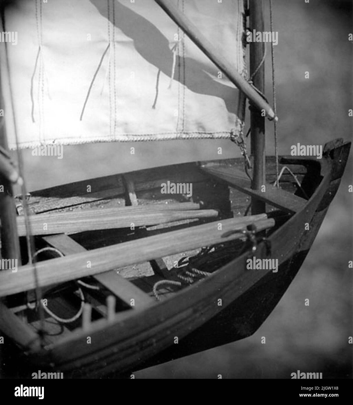 Sea fishing from boat Black and White Stock Photos & Images - Alamy