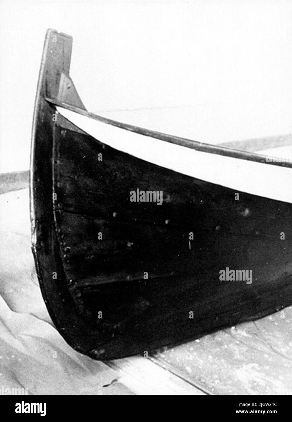 Written on the back: The Maritime Museum's boat hall Faering from ...