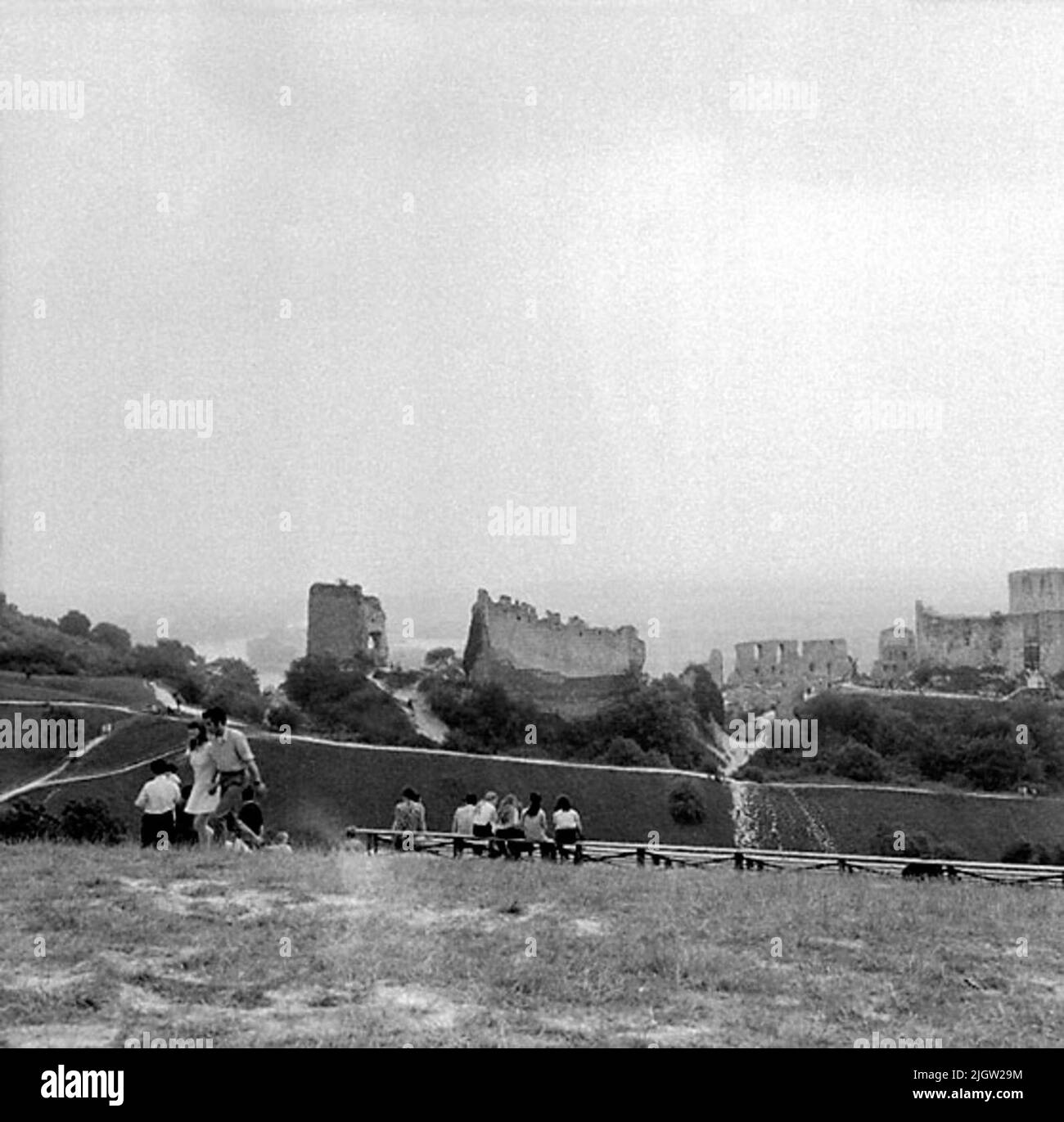 Valley from ruins Black and White Stock Photos & Images - Alamy
