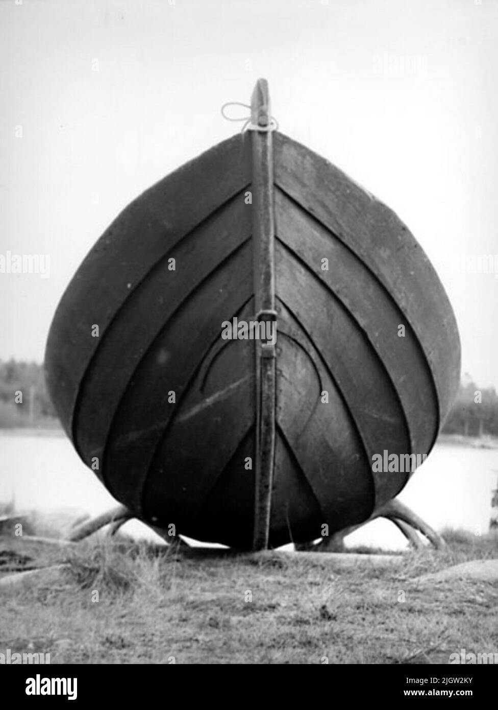 Written on the back: Byske sn., Boat Ril, Shipboat Stock Photo - Alamy