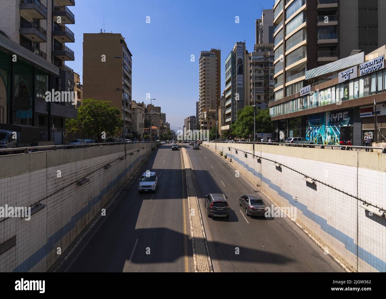 Highway beirut lebanon hi-res stock photography and images - Alamy