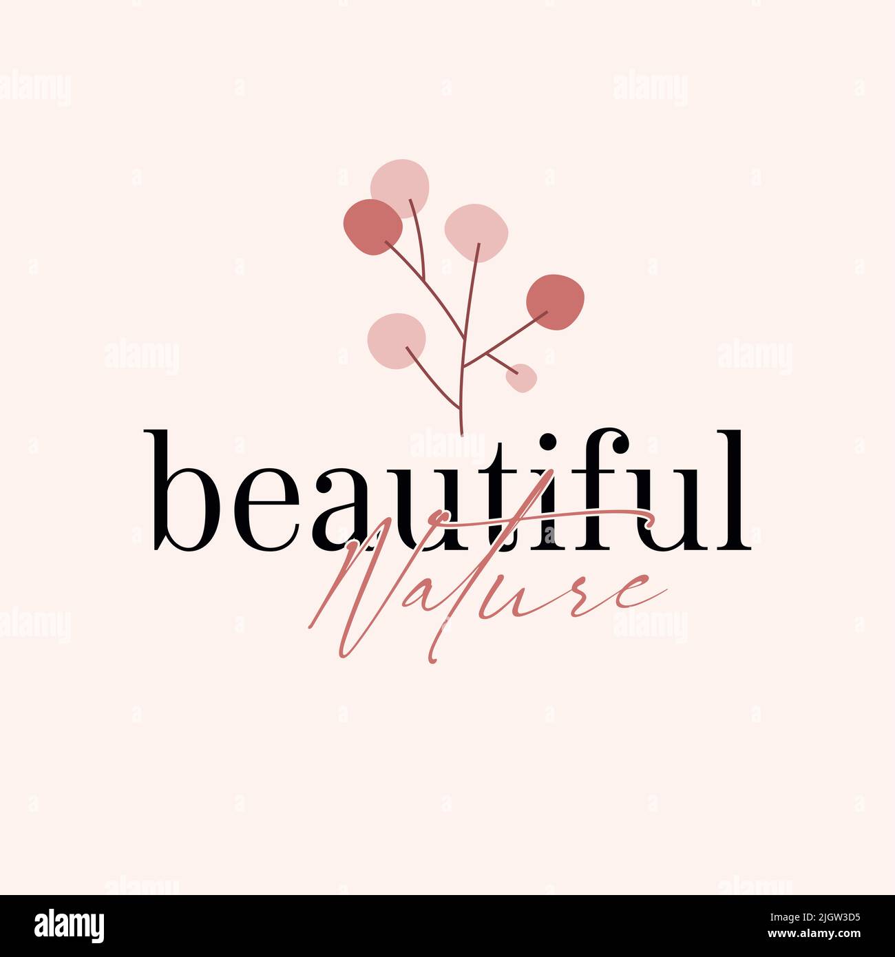 Nature quotes Stock Vector Images - Alamy