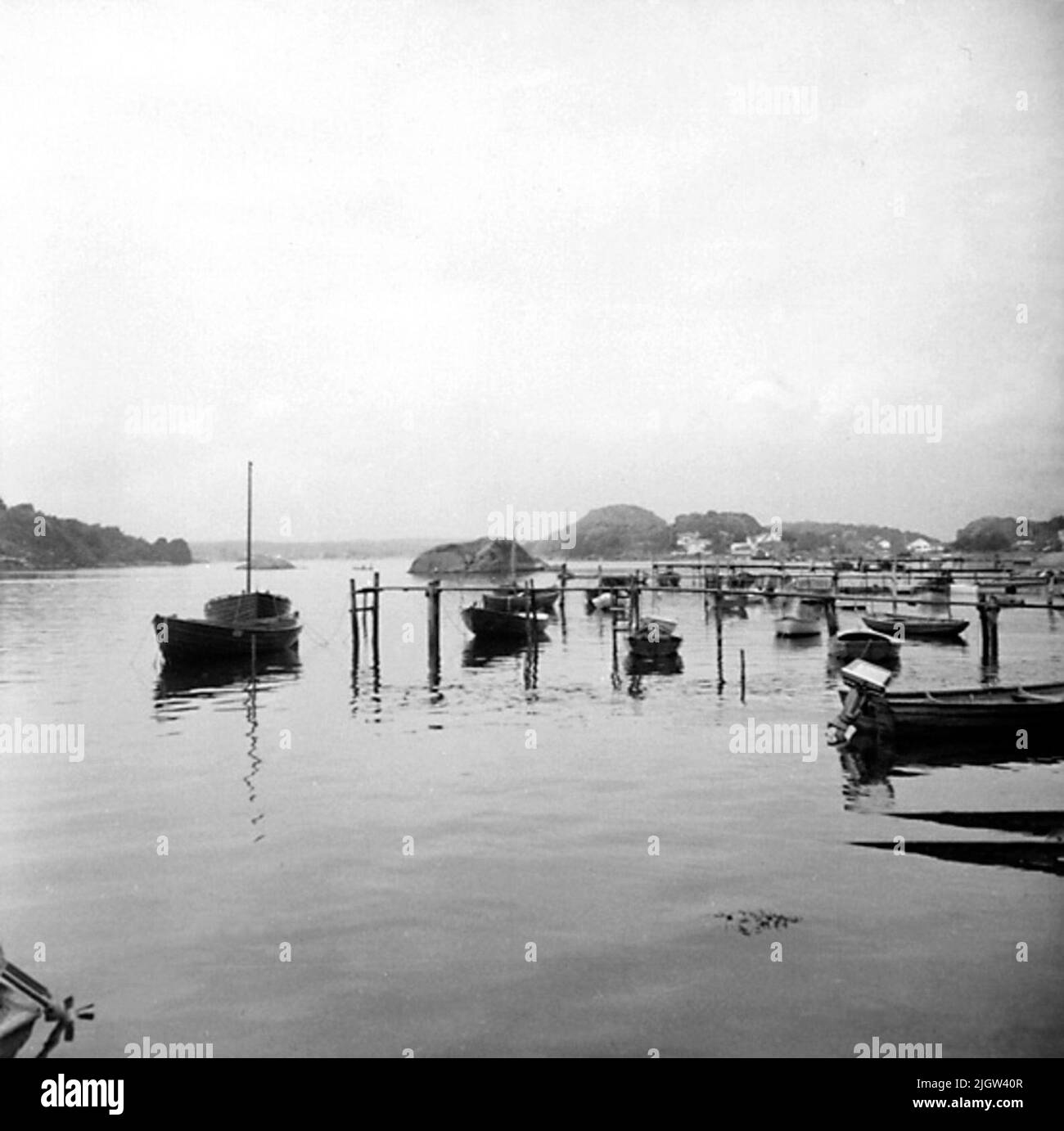 Written on the back: Langesund, between Tigene and Hvasser. 9/8 1966. A ...