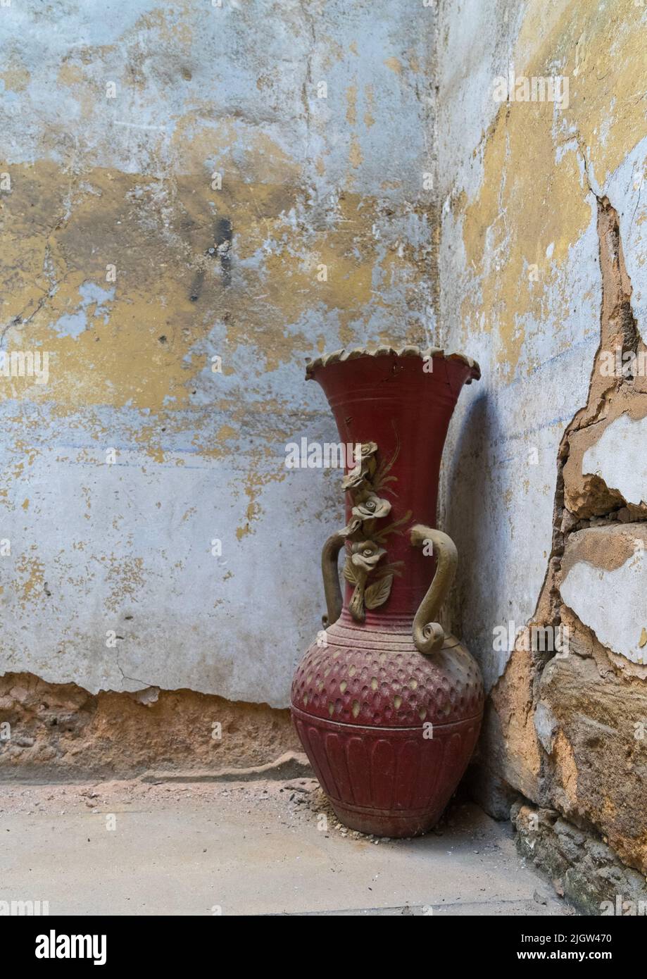 Pottery in an old lebanese heritage house, Beirut Governorate, Beirut ...