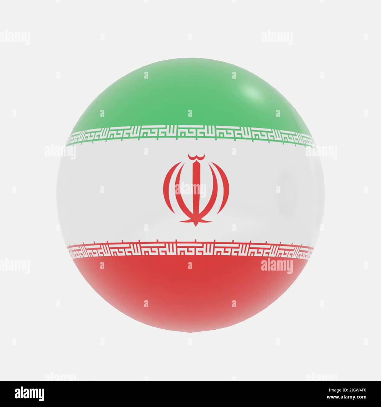Iran in globe hi-res stock photography and images - Alamy