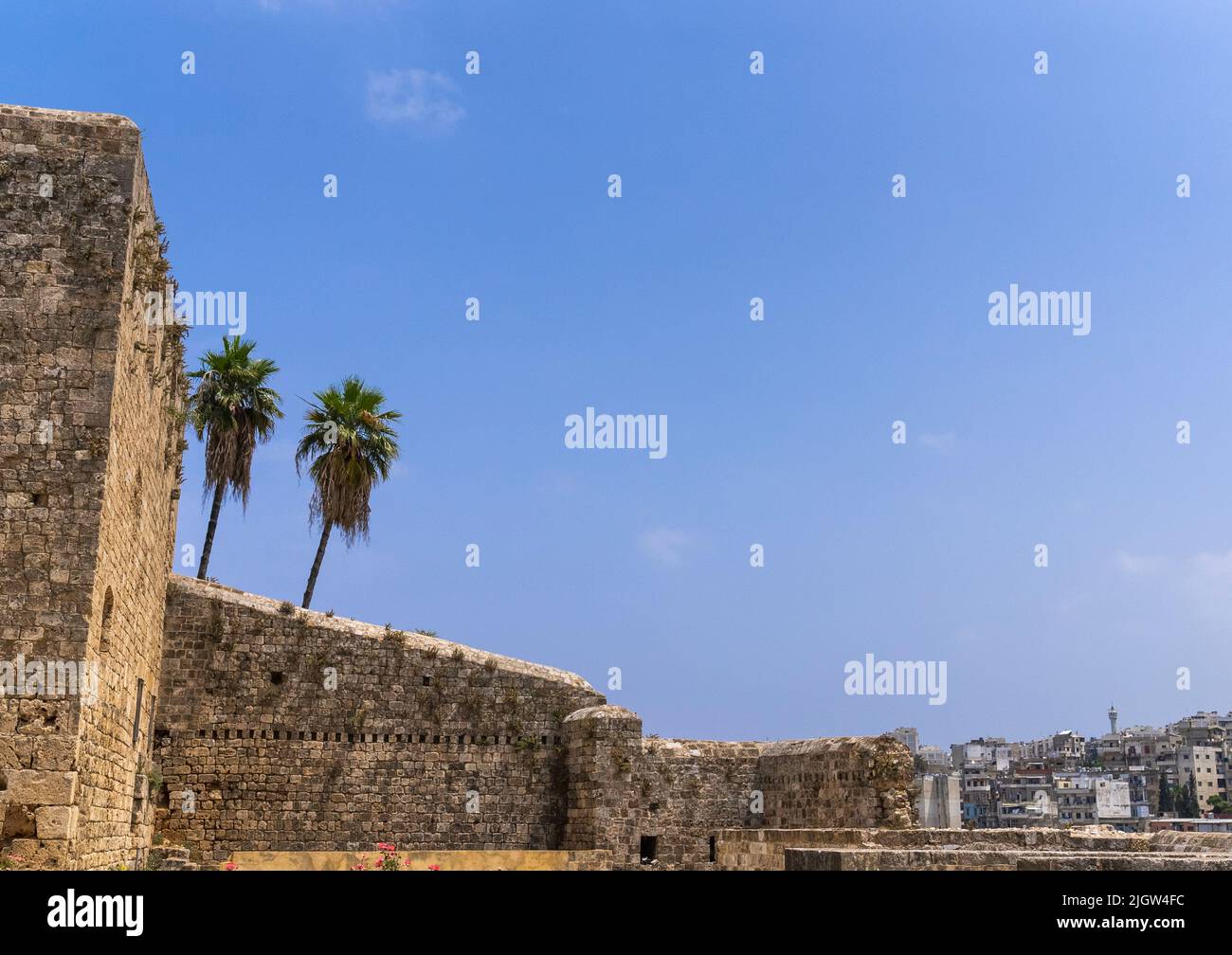 Citadel of Raymond de Saint Gilles in the town, North Governorate ...