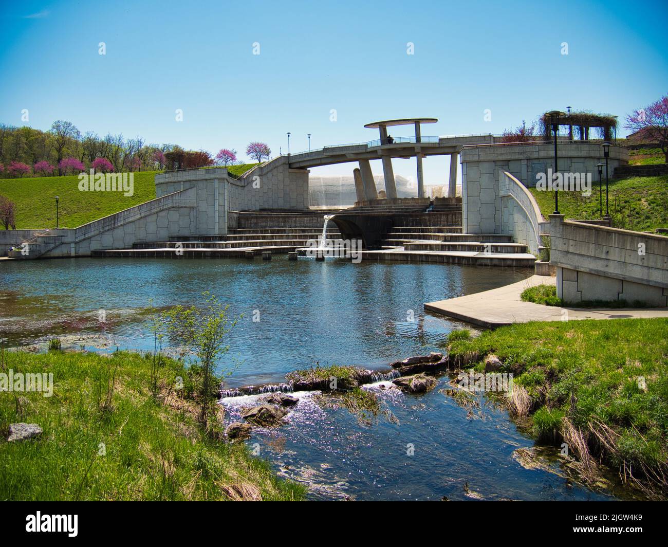 Lake lenexa dam hi-res stock photography and images - Alamy