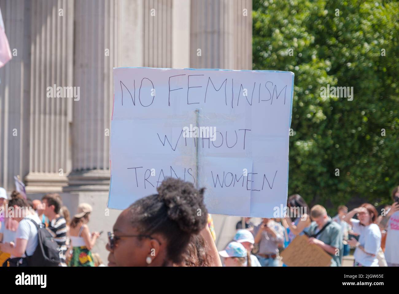 Trans Community and Supports do their yearly march through London ...