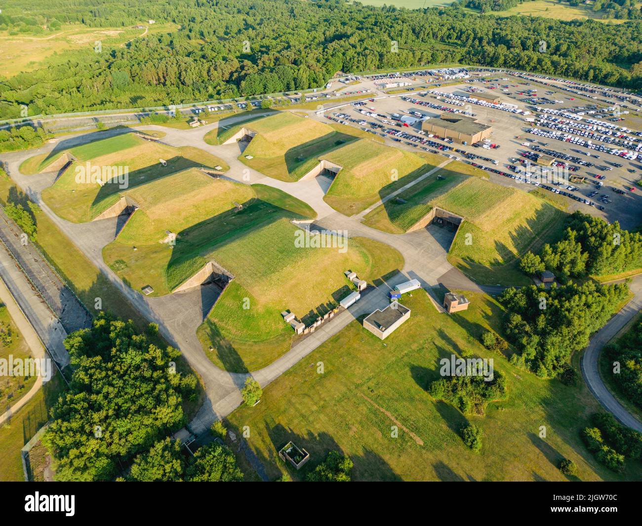 Greenham common bunkers hi-res stock photography and images - Alamy