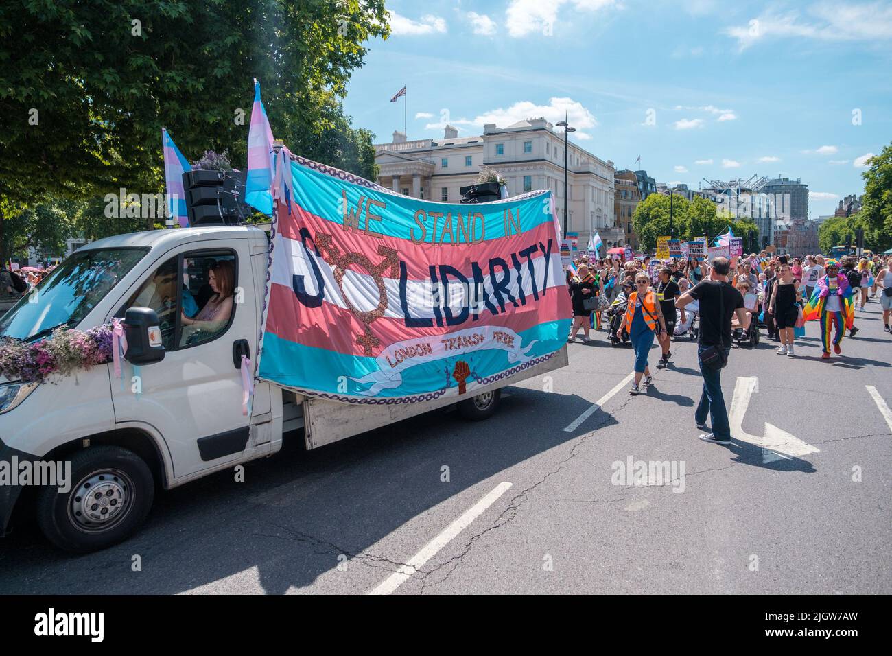 Trans Community and Supports do their yearly march through London ...