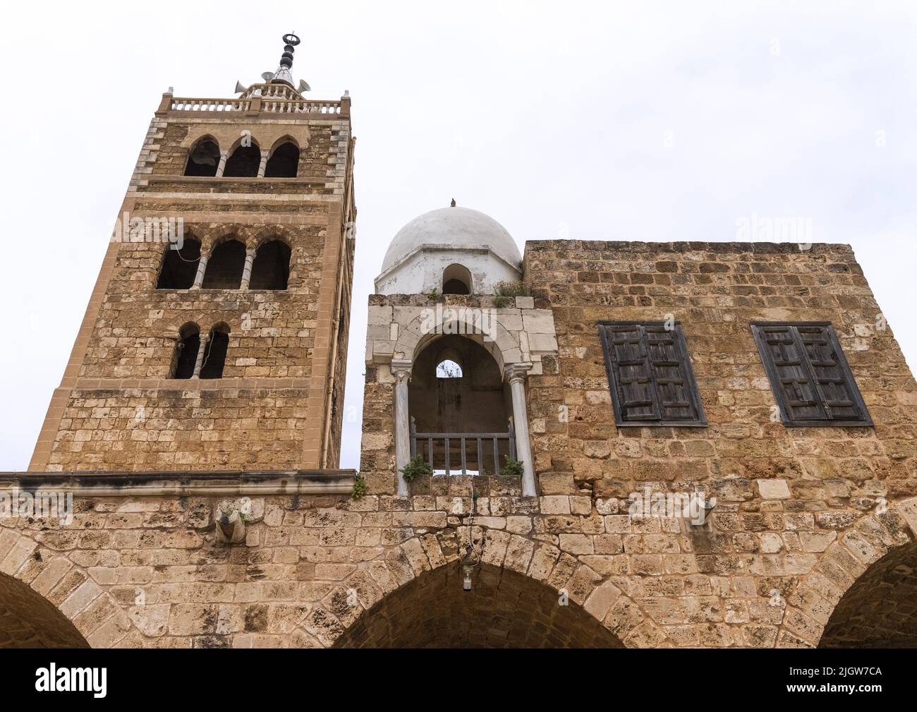 Al Mansouri Al Kabir mosque, North Governorate, Tripoli, Lebanon Stock ...