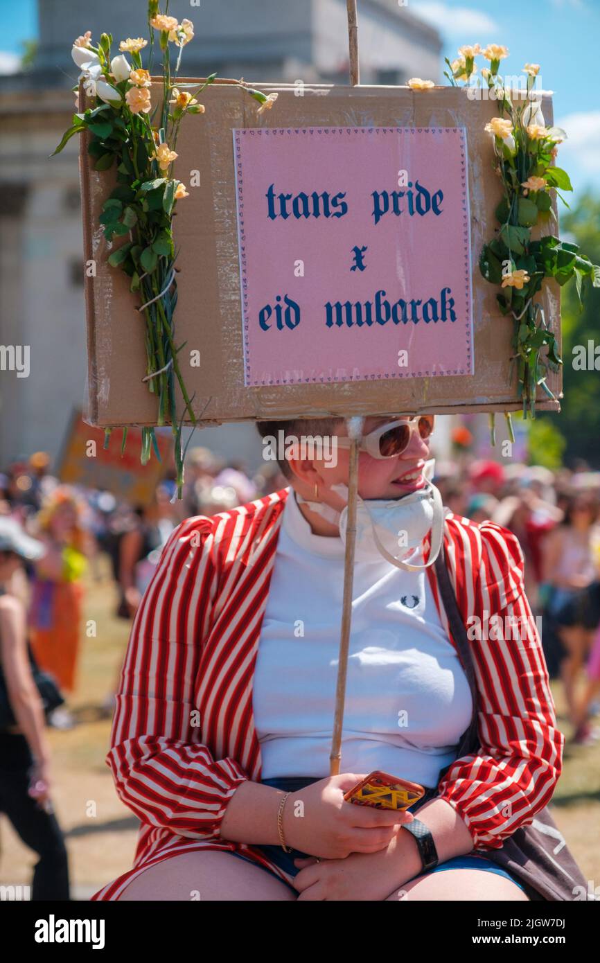 Trans Community and Supports do their yearly march through London ...