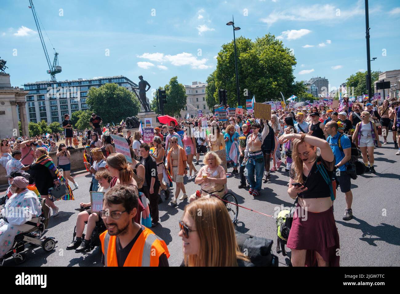 Trans Community and Supports do their yearly march through London ...