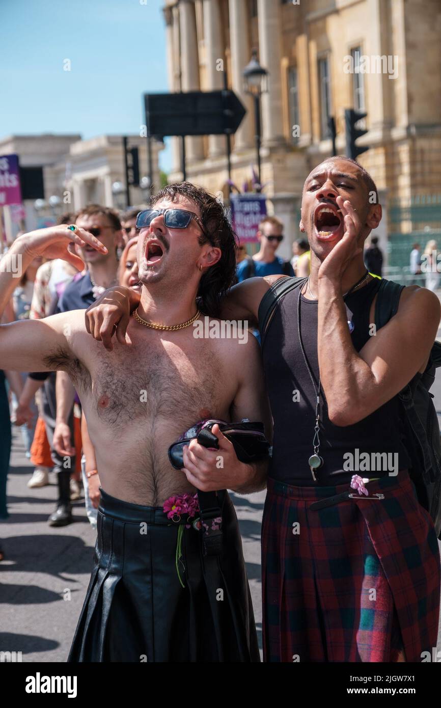 Trans Community and Supports do their yearly march through London ...
