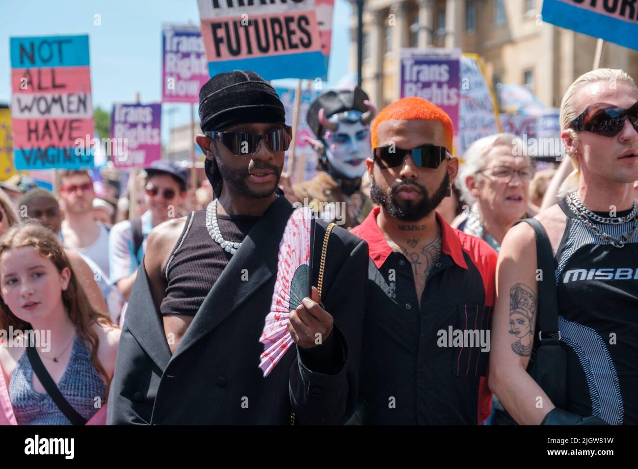 Trans Community and Supports do their yearly march through London ...