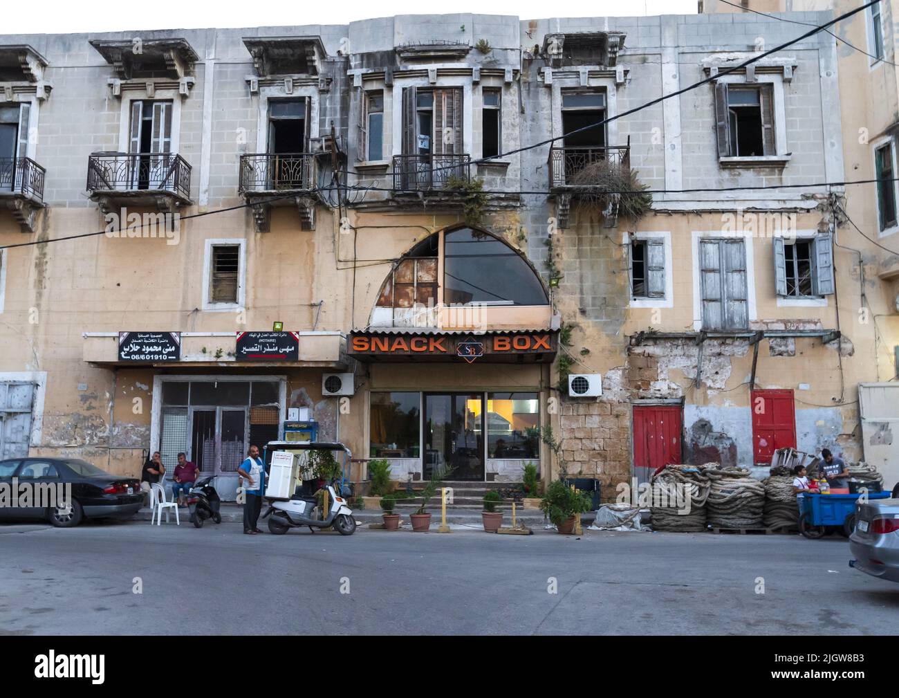 Restaurant in an old heritage building, North Governorate, Tripoli ...