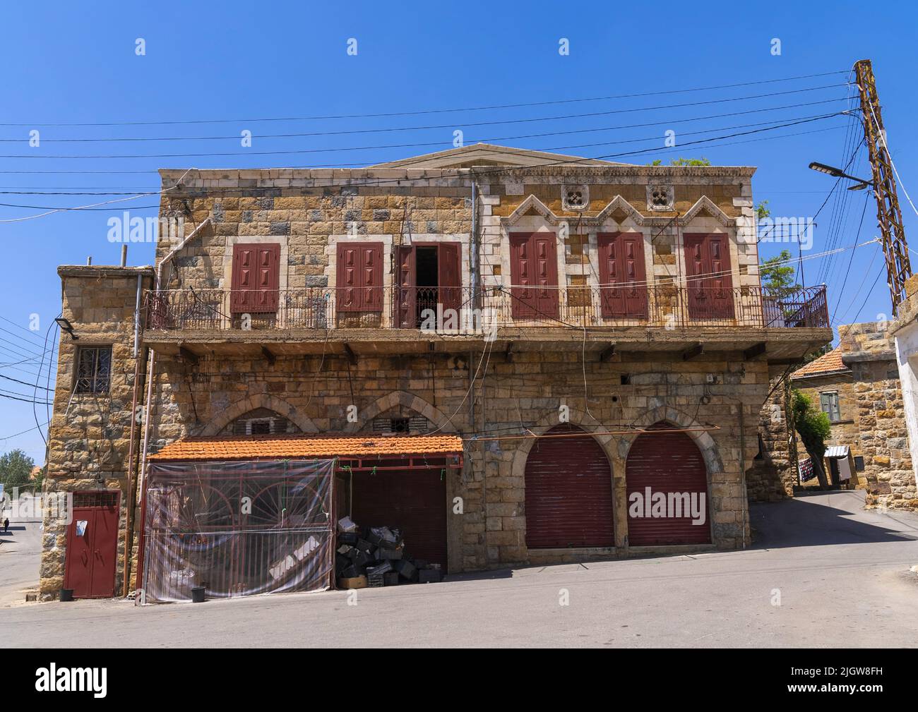 Old traditional lebanese house, North Governorate of Lebanon, Hadath El ...