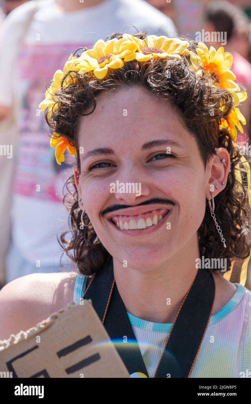 London trans pride proteset hi-res stock photography and images - Alamy